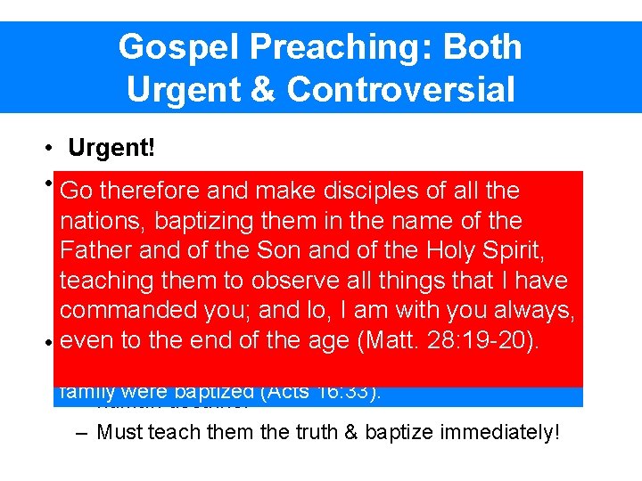 The Word of God Grew Mightily and Prevailed