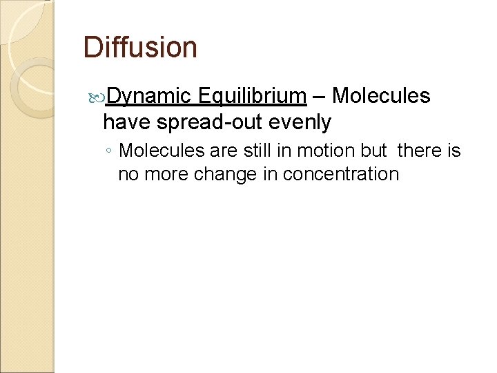 Chapter 7 4 Cellular Transport Daily Objectives I