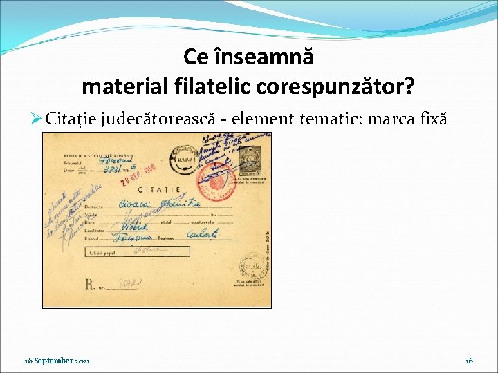 Cum ntocmim un exponat de filatelie tematic Dan
