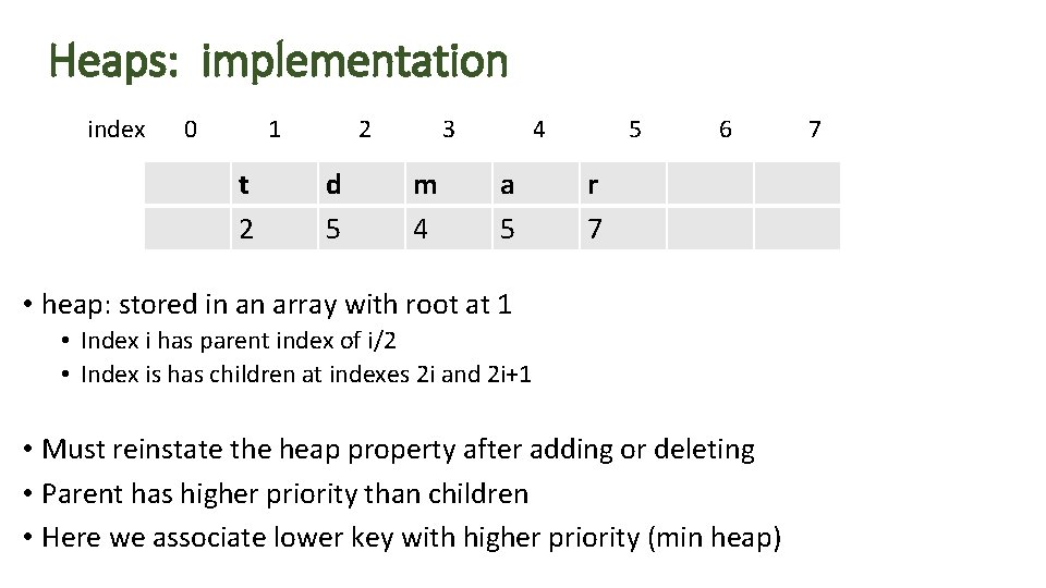 Priority Queues Heaps Prioritization Problems Print jobs want