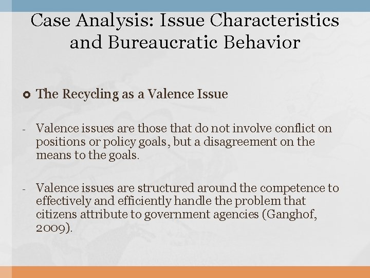 Public Acceptance and Bureaucratic Resistance A Case of