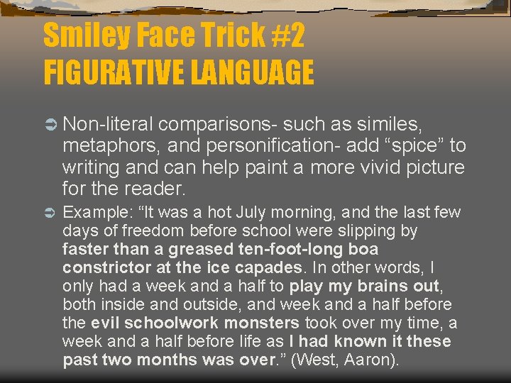 Mary Ledbetters Smiley Face Tricks for Writing Better
