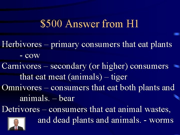 Jeopardy Energy Flow Carbon Cycle Nitrogen Cycle Phosphorous