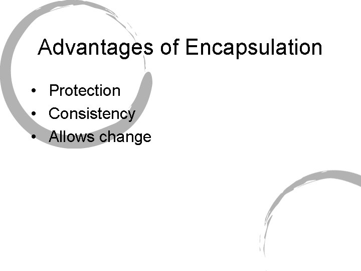 Object Oriented Programming October 28 2009 Problem Description