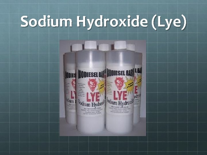 Acids Bases and the p H scale Acids