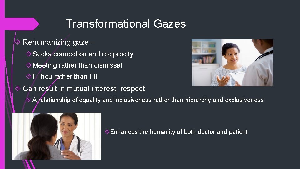 Staring and The Clinical Gaze Johanna Shapiro Ph