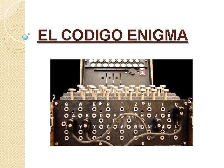 EL CODIGO ENIGMA ANLISIS La pelcula ms que