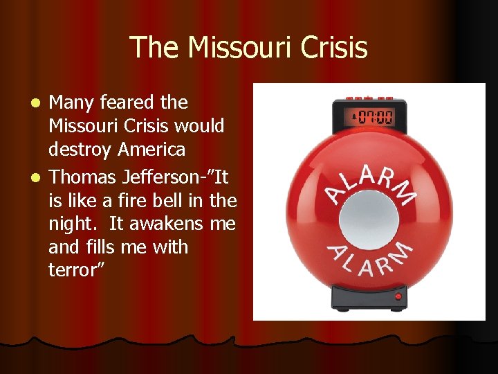 The Monroe Administration Agitation Serenity Economic Trouble l