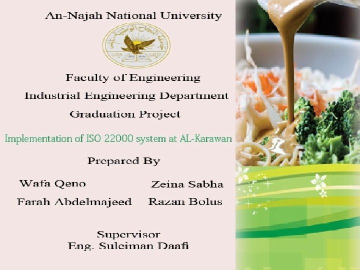 CONTENTS Objectives Introduction AlKarawan Factory Methodology Implementation Recommendations