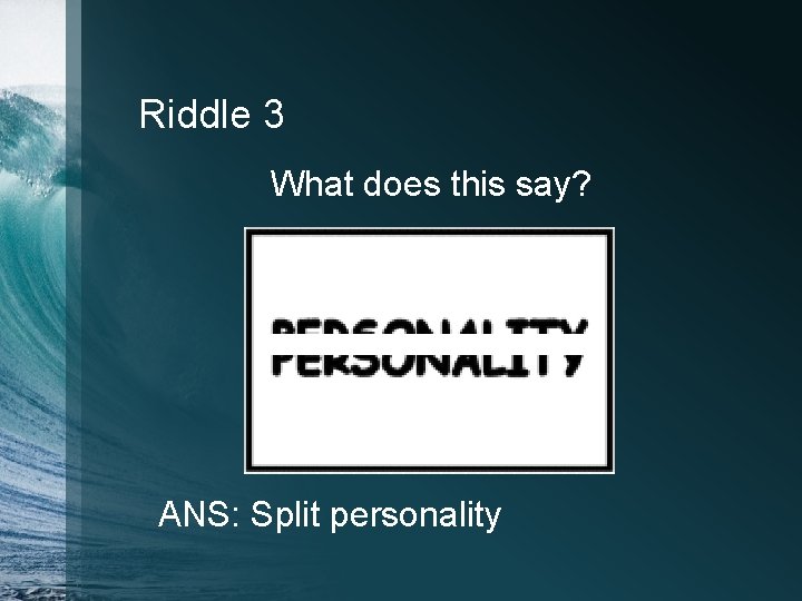 Rebus Puzzles Rebus puzzles A REBUS is a