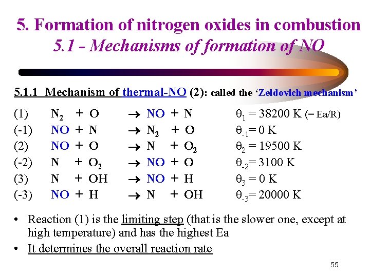 Fundamentals of Chemical Kinetics Application to Combustible Systems