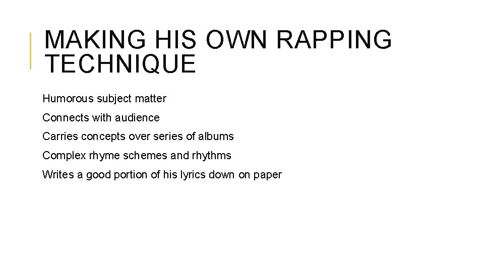 MARSHALL MATHERS By Alexa Stuart MARSHALL BRUCE MATHERS