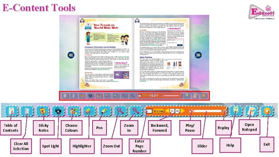 How to Open and Use EContent EContent Features
