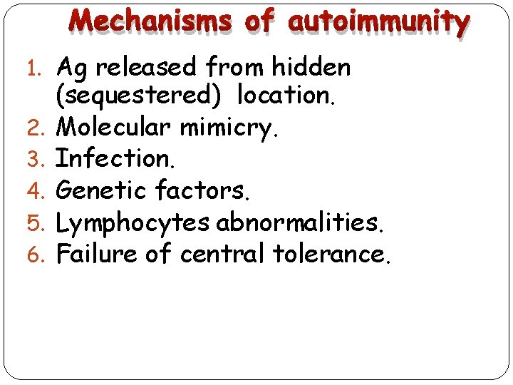 Autoimmunity Dr Mohammad Odibate Autoimmunity Definition Is the