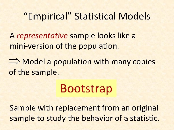 Models and Modeling in Introductory Statistics Robin H