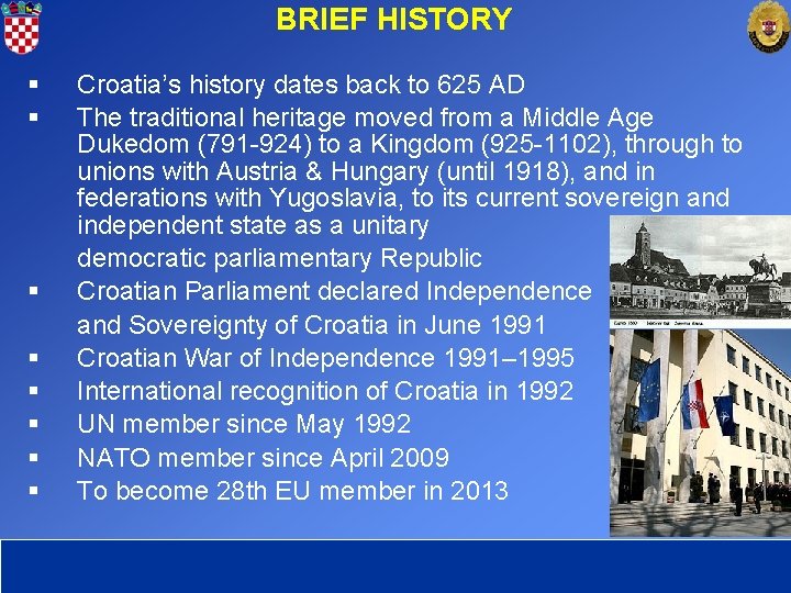 REPUBLIC OF CROATIA CONTENTS Croatian Facts and Figures