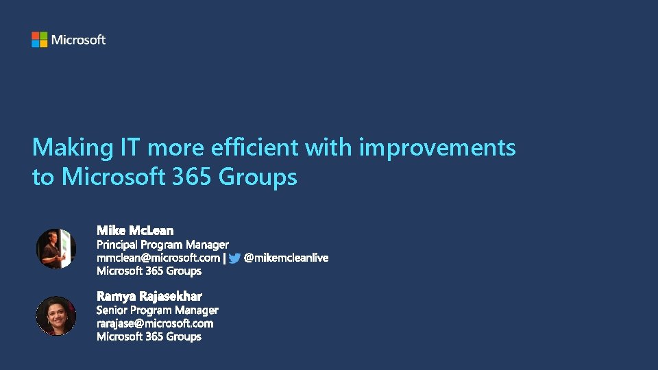 Making IT more efficient with improvements to Microsoft