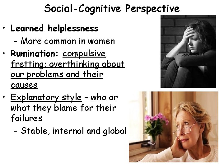 Psychological Disorders Syndrome marked by a clinically significant