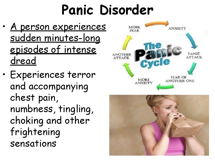 Psychological Disorders Syndrome marked by a clinically significant