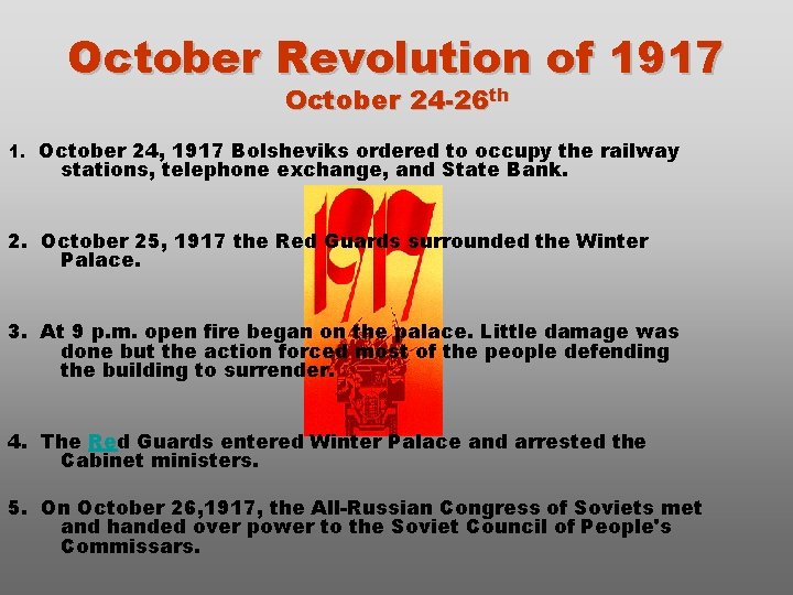 Problems in Russia Leading Up to the Revolution