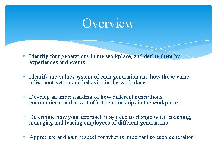 Generational Communication The Changing Workplace By 2006 80