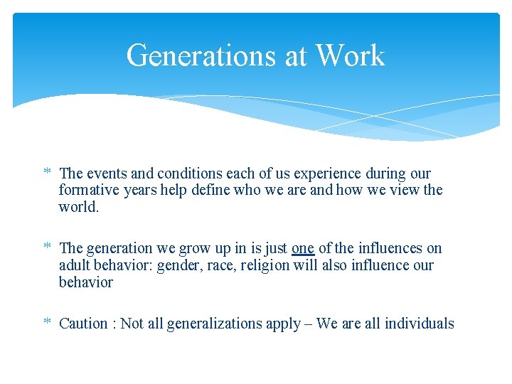Generational Communication The Changing Workplace By 2006 80