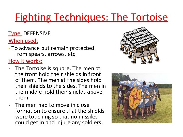 The Romans Why was the Roman Army so