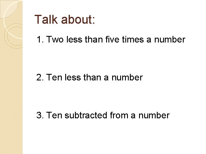Unit 2 OneVariable Equations and Inequalities Day 1