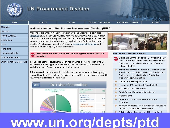 Tender Process Presented by Soomi Ro United Nations