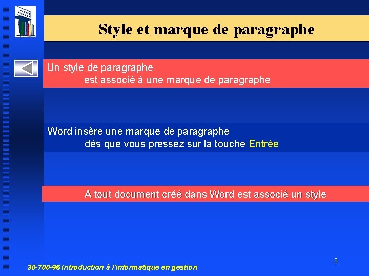 Word Leon III Styles et Graphisme partie 1
