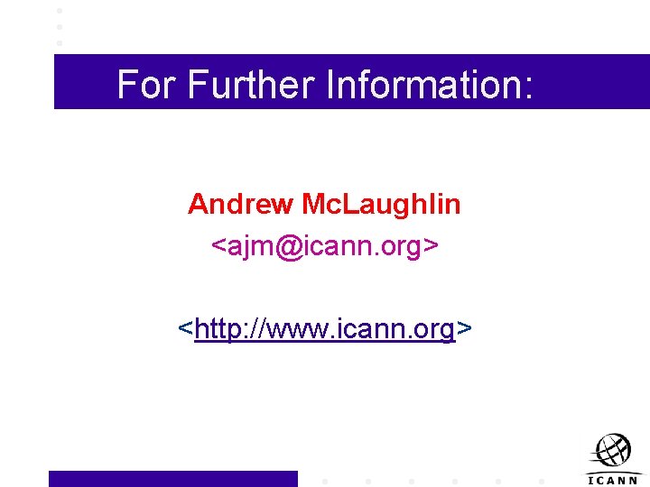 New TLDs The ICANN Story U S Chamber