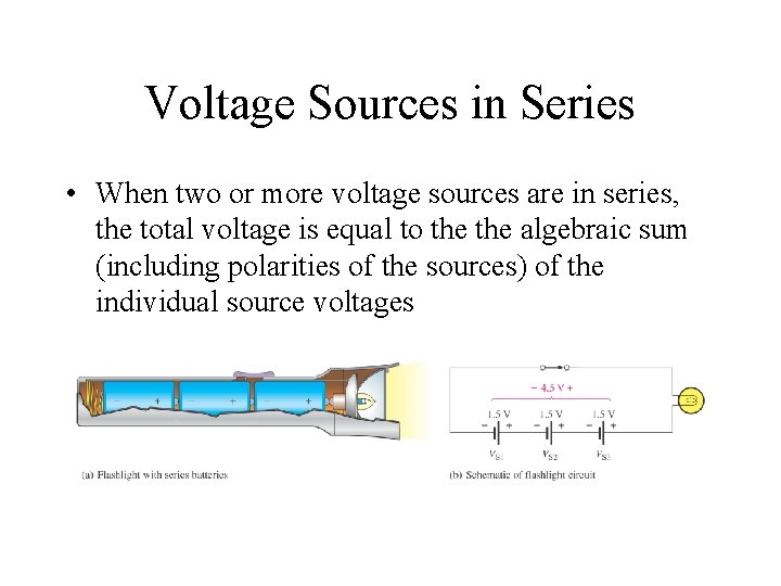 Chapter 4 Series Circuits Objectives Identify a series