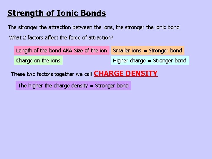 UNIT 1 6 BONDING 1 6 Bonding Students