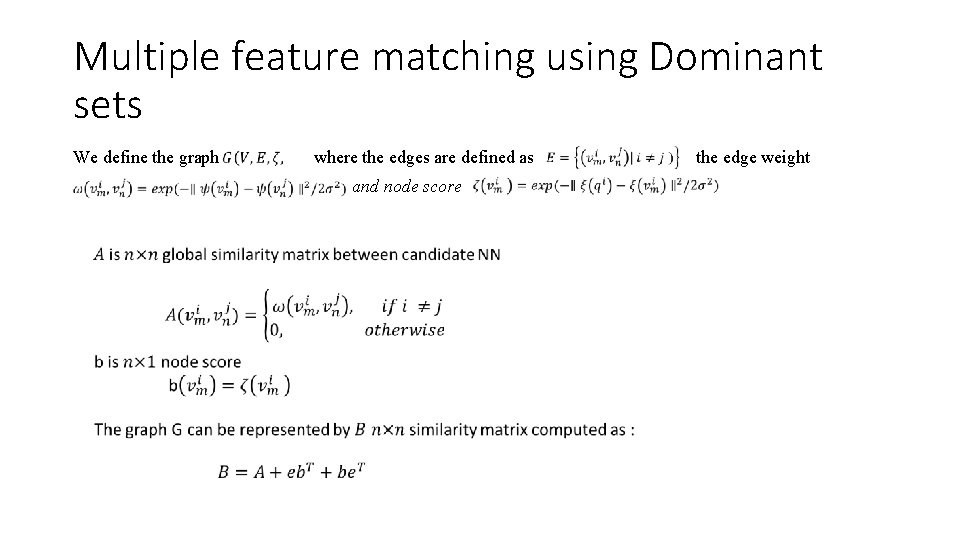 Largescale Image GeoLocalization with Dominant Sets Problem Input