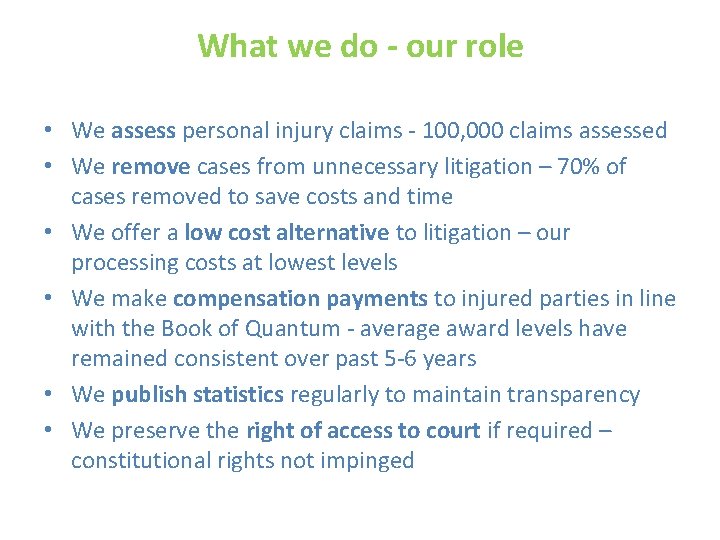 Personal Injuries Assessment Board Presentation by Conor OBrien