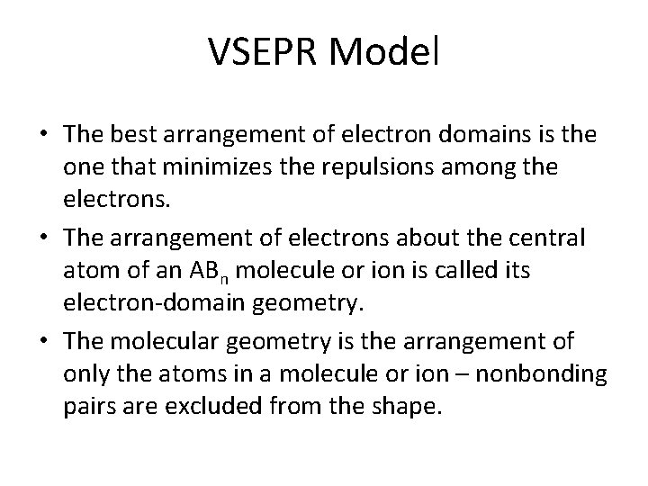 Chapter 9 Molecular Geometry and Bonding Theories Jennie