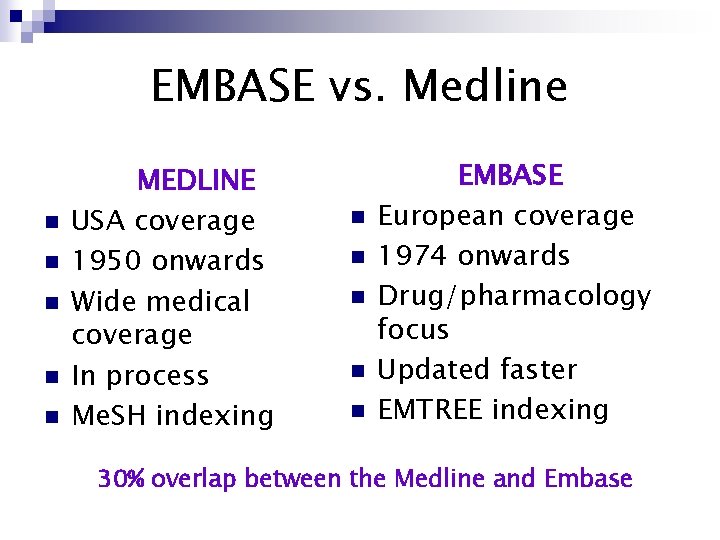 Searching EMBASE Alex Denby Regional MI Manager London