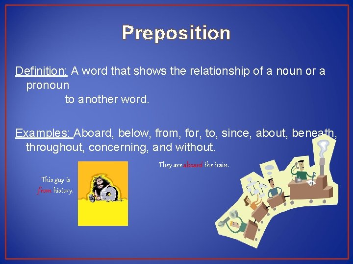 8 Parts of Speech Nouns Definition A word