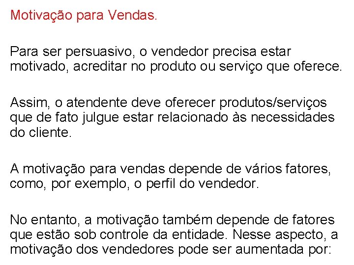 TCNICAS DE VENDAS Gustavo Muzy NOES DE ADMINISTRAO