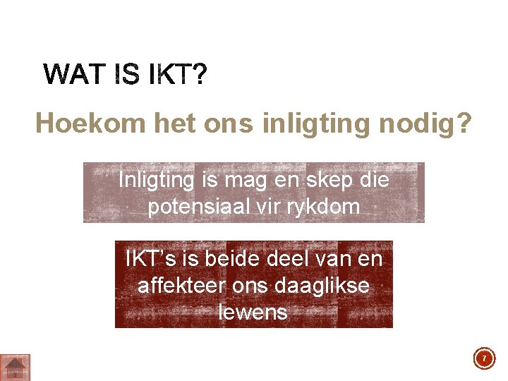 Soorte rekenaars Wat is IKT Etiese gebruike van