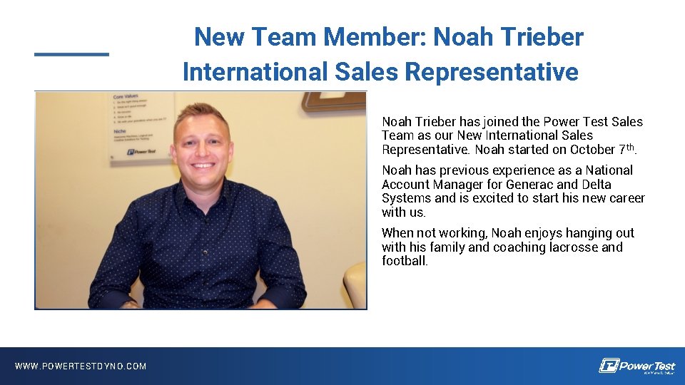 Communications November 2019 INFOPOWERTESTDYNO COM 1 262 252