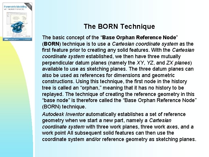 Chapter 7 ParentChild Relationships and the BORN Technique