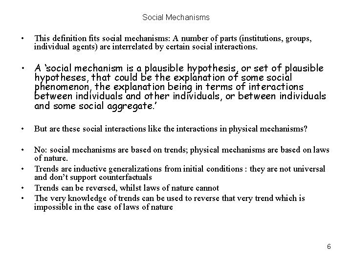 On Rainbows Slavery From physical to social mechanisms