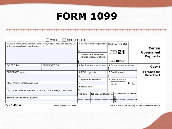 CFAP Tax Treatment Project Team Ruby Ward Professor