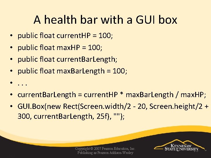 GUI Ch 2 Lecture 3 Richard Gesick objectives