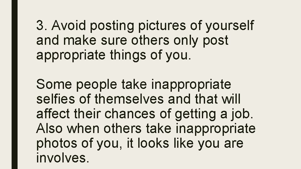 MY DIGITAL FOOTPRINT Presentation made by Jacob Granville