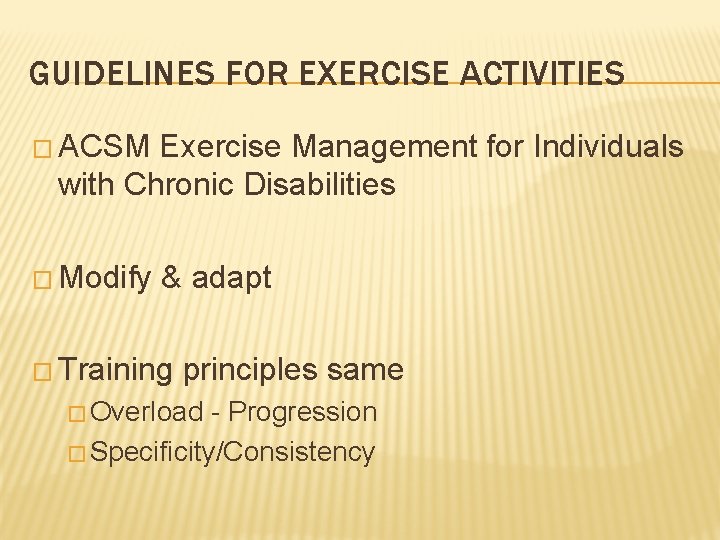 USE OF A FUNCTIONAL ELECTRICAL STIMULATION FES BIKE