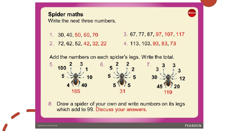 Year 34 Maths Lesson 1 Perimeter Warm upfluency