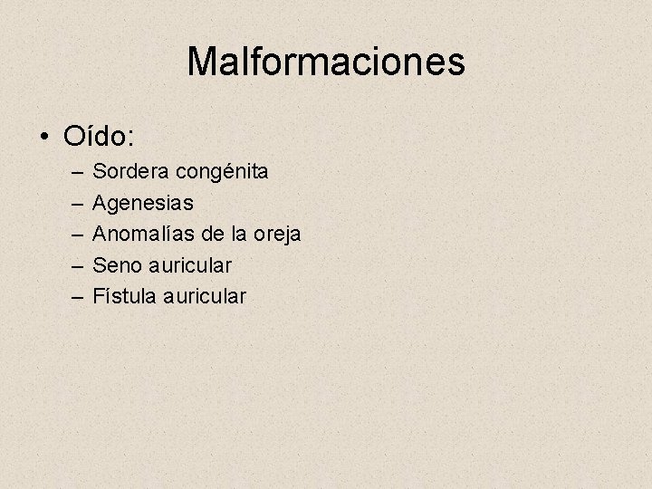 Desarrollo de los rganos de los sentidos Ojo