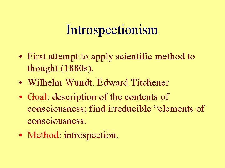 Turn to Cognitive Perspective Brief history Inspiration from